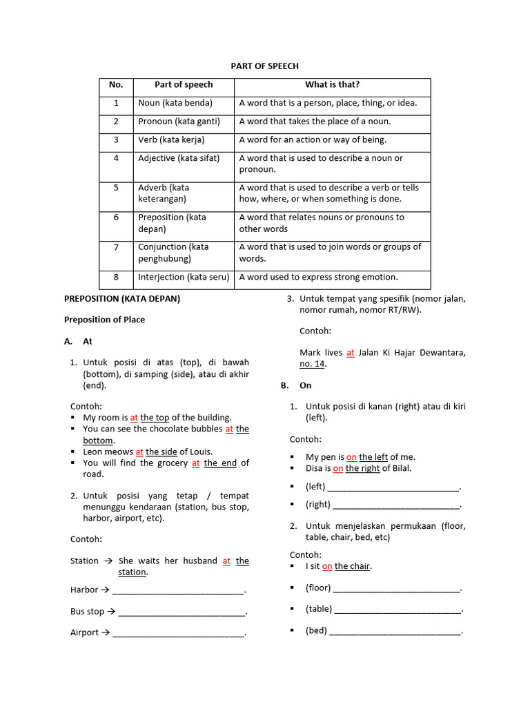 Part of Speech | PDF | Part Of Speech | Syntactic Relationships