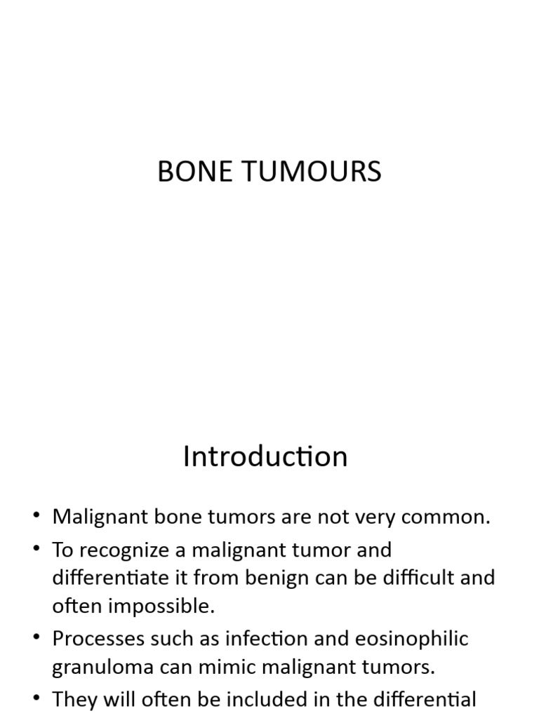 Bone Tumors | PDF | Bone | Benign Tumor