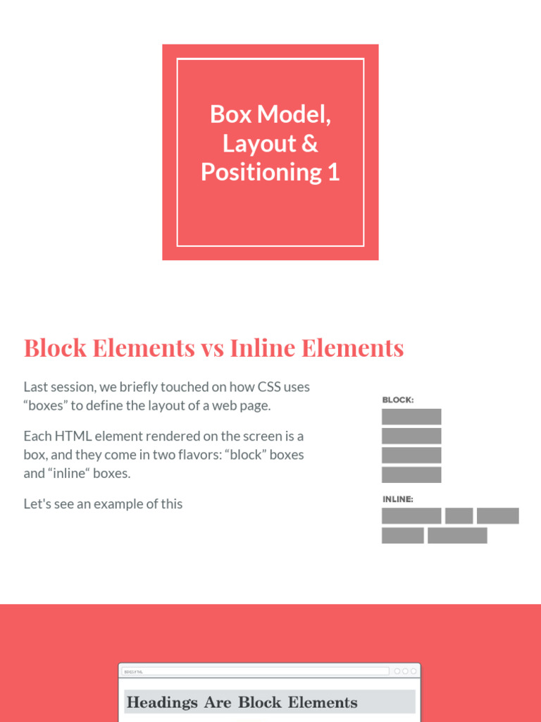 Lecture6-Box Model | PDF | Html Element | Page Layout