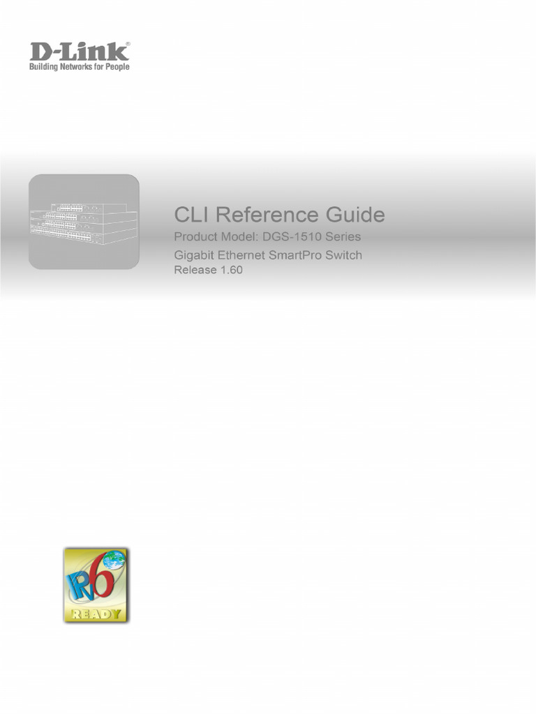 DGS-1510 Series CLI Reference Guide v1.60 | PDF | Command Line Interface | Login