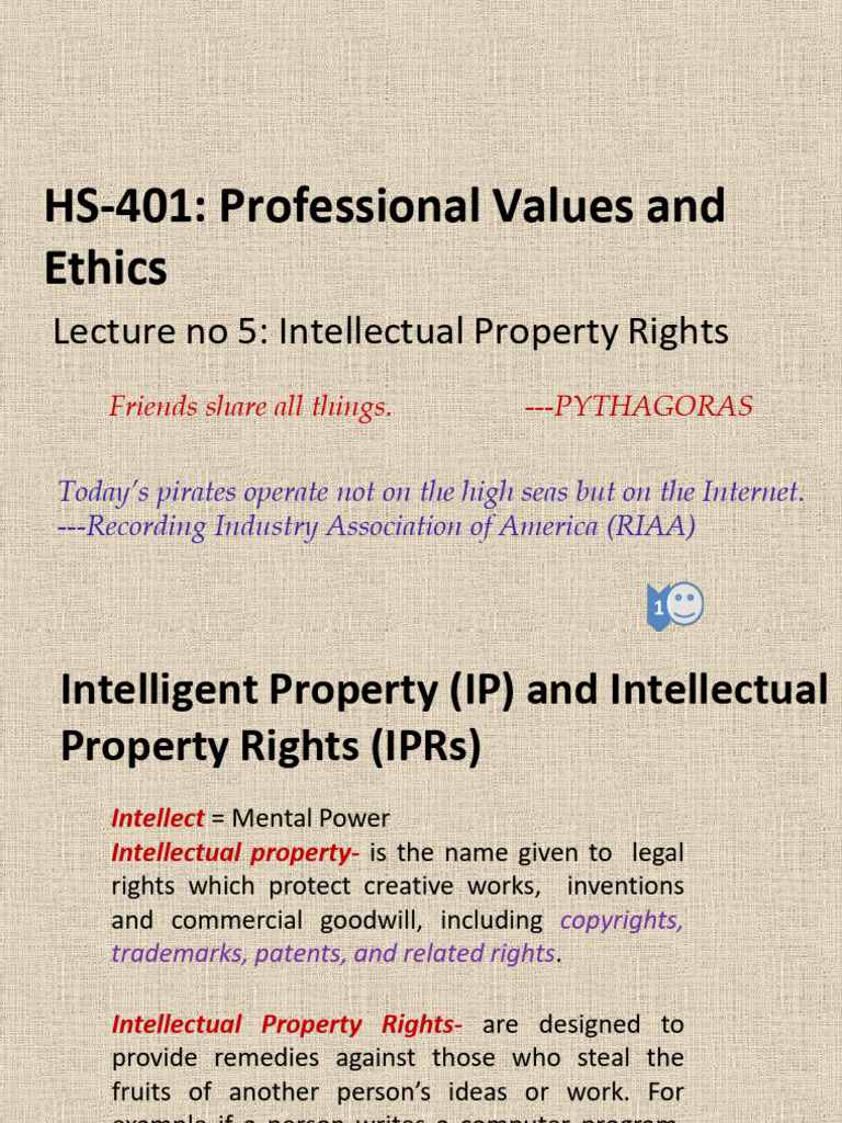 Lecture No 5 | PDF | Intellectual Property | Patent Lecture No 5 | PDF | Intellectual Property | Patent
