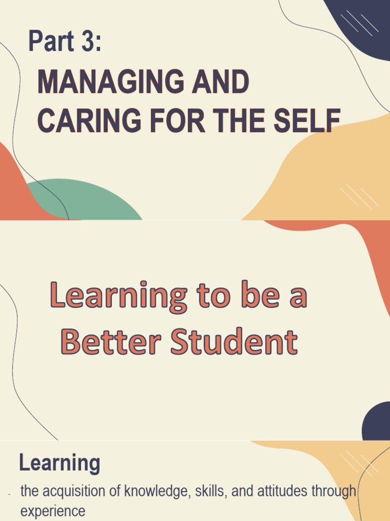 III. - A. Learning To Be A Better Student | PDF | Neuron | Metacognition