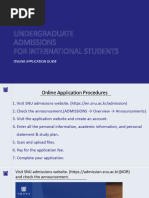 UST Application Process Guide | PDF | Business | Computing And ...
