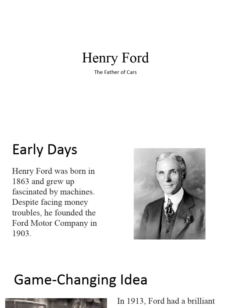 Henry Ford | PDF | Business