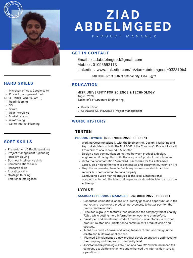 Product Management Career Highlights | PDF | Scrum (Software Development) | Business