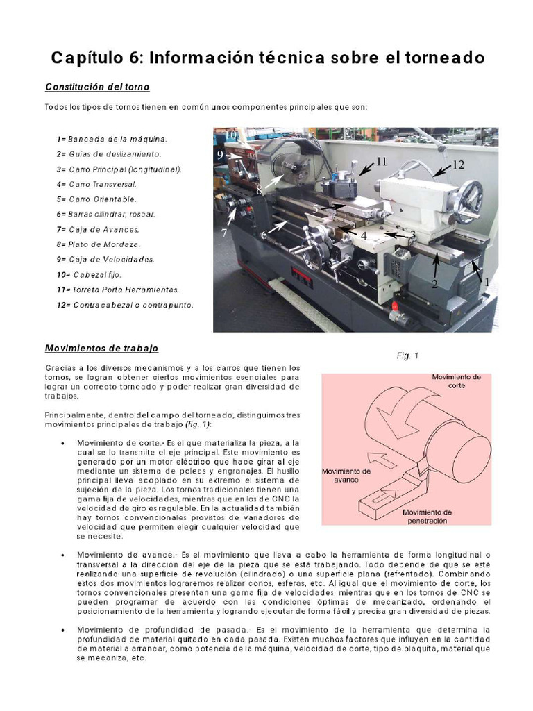Torno | PDF