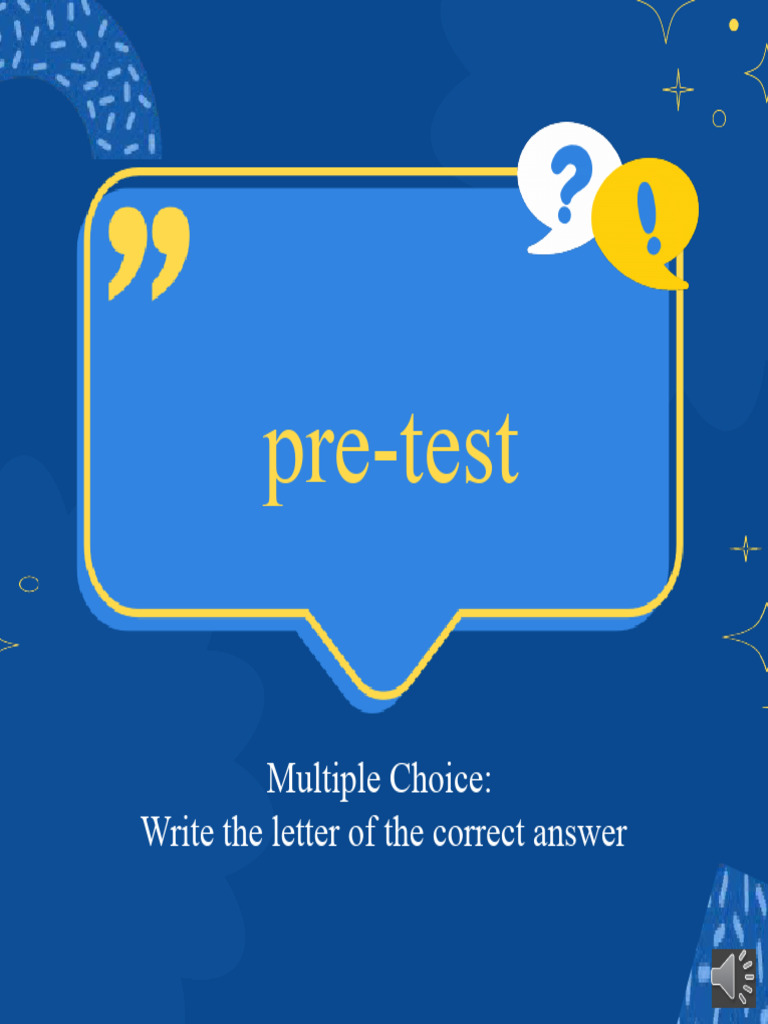 Pre-Test PPE | PDF