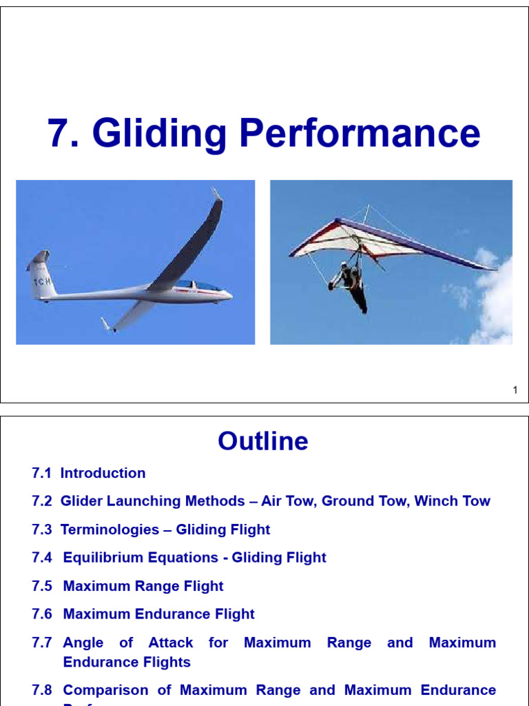 Glider Cheatsheet | PDF | Gliding | Glider (Sailplane)