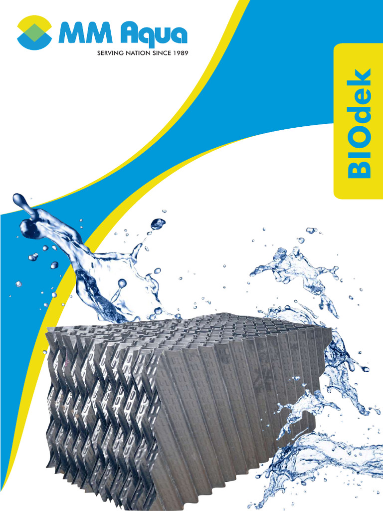 BIOdek: Advanced Plastic Media for Wastewater Treatment | PDF | Sewage ...