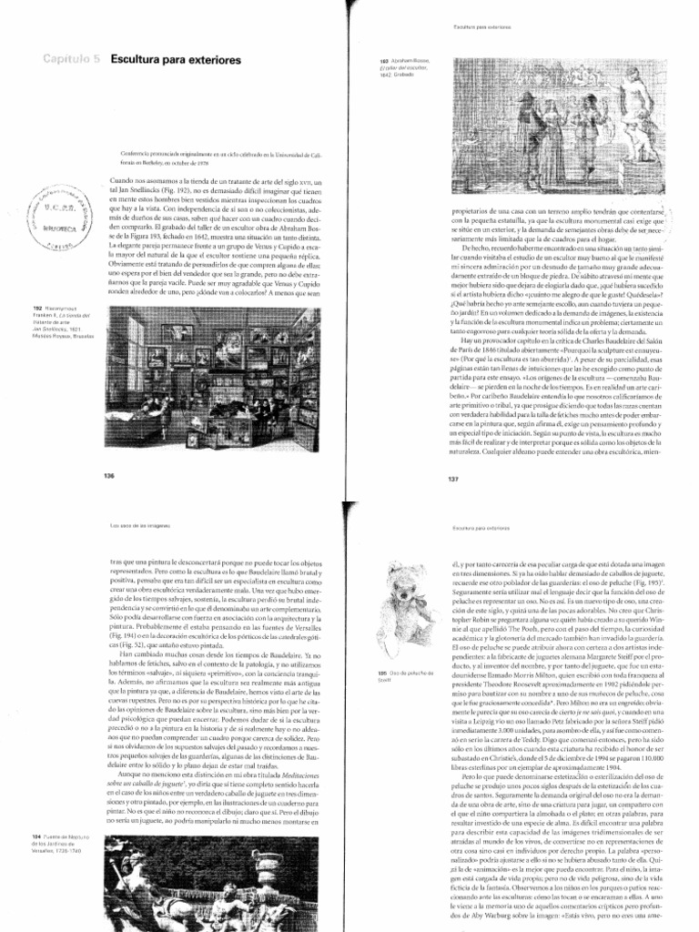 Gombrich, Los Usos de La Image - Cap 5 | PDF