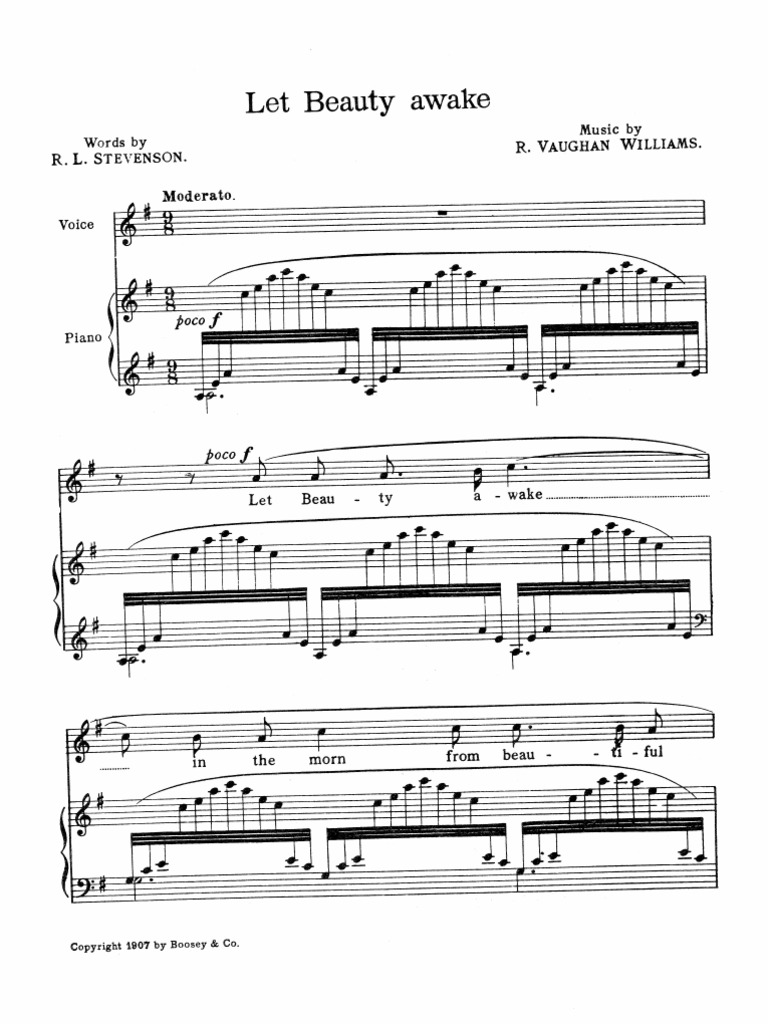 Let Beauty Awake | PDF