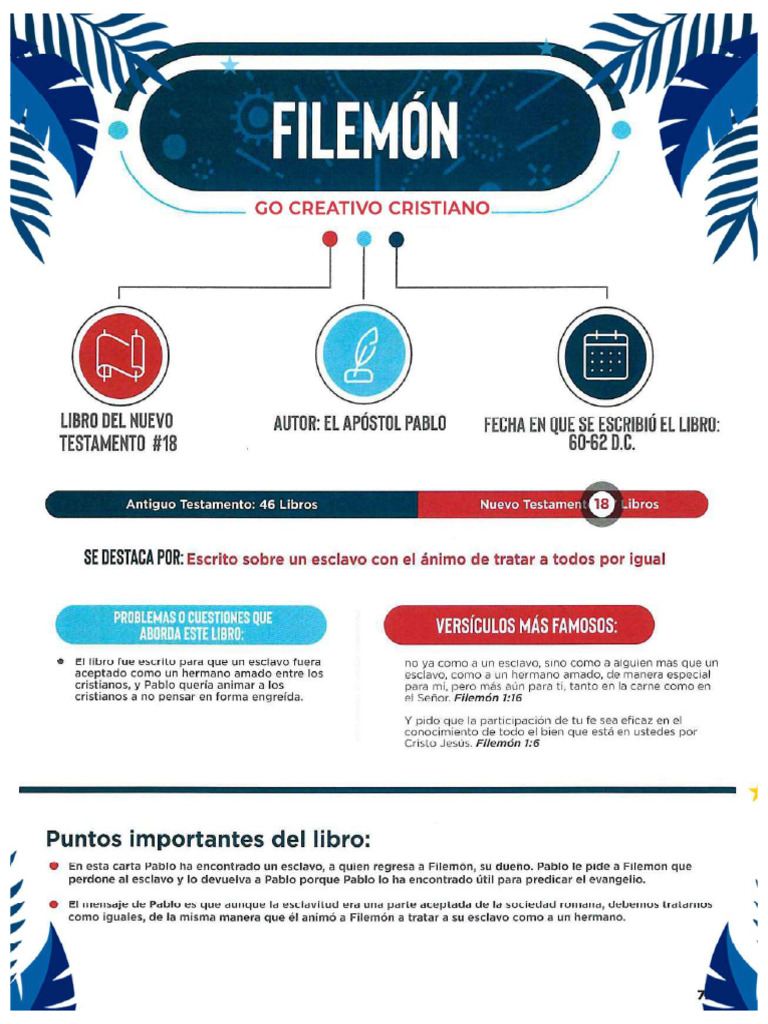 Carta A Filemón 2 | PDF