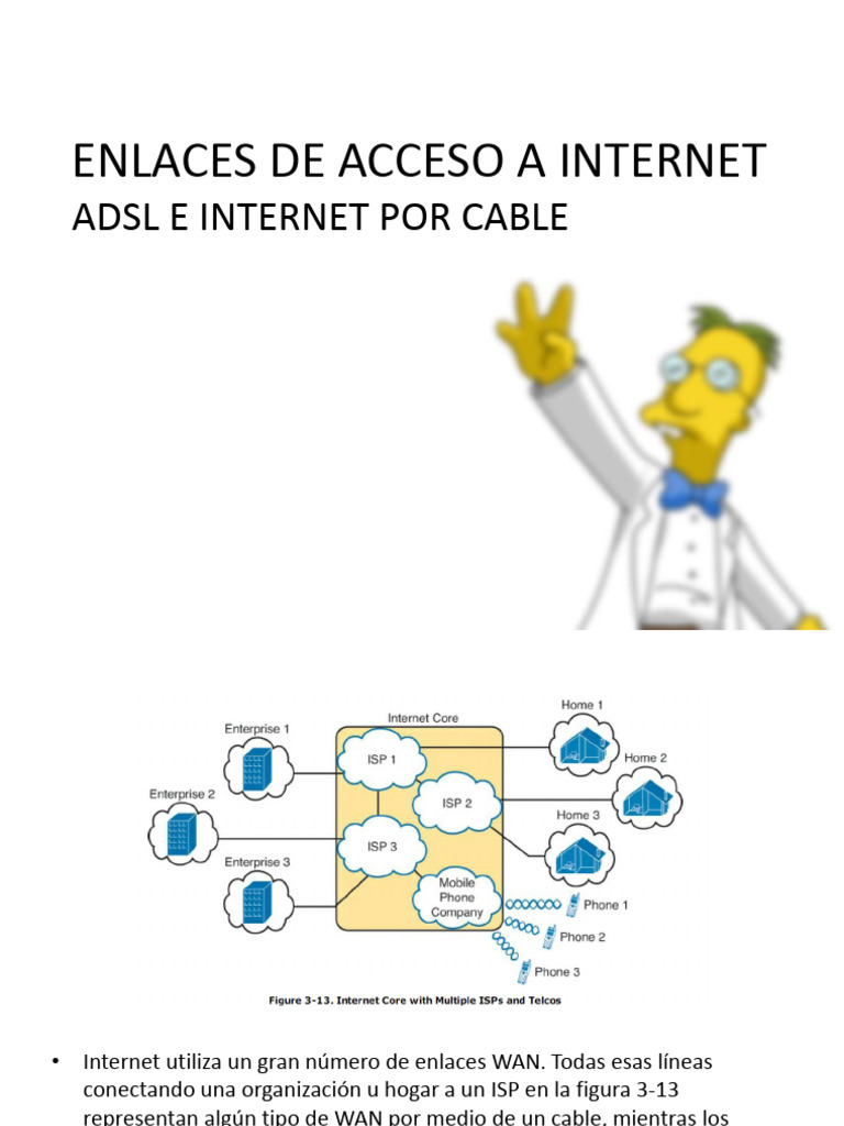 1 Enlaces de Acceso A Internet | PDF | Enrutador (Computación) | Red de ...