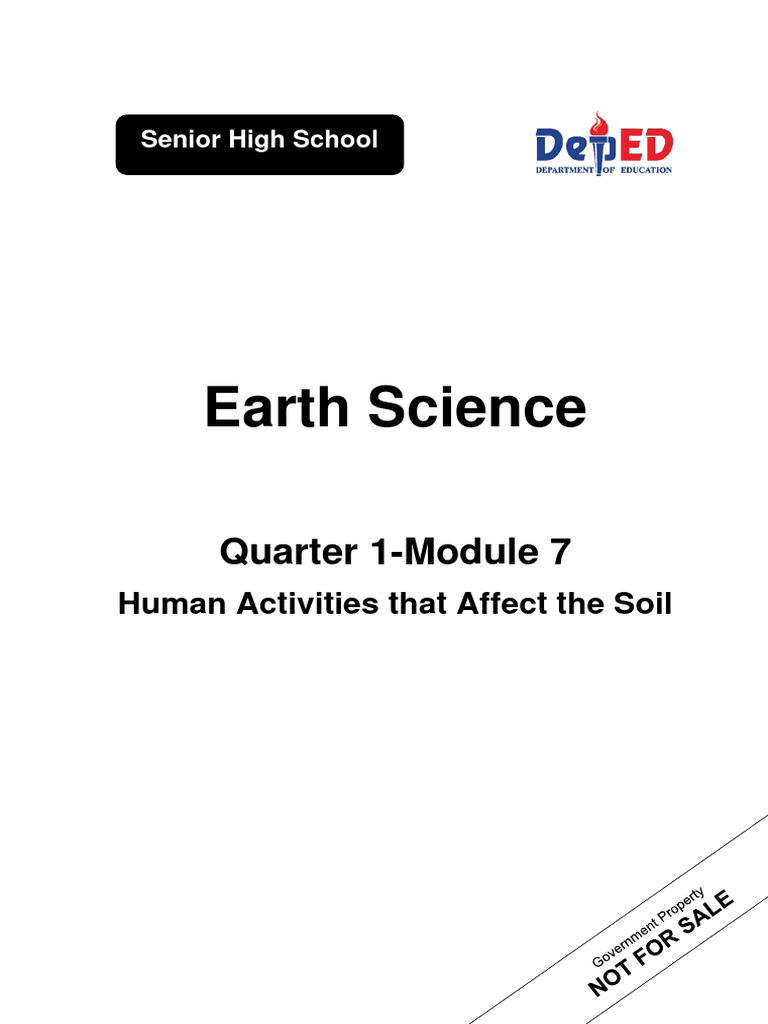 Earthsci Q1 Module7 Pdf Soil Erosion