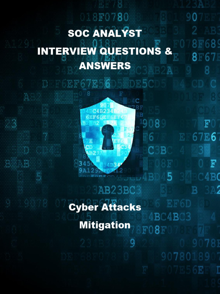 SOC Analyst | PDF | Denial Of Service Attack | Malware