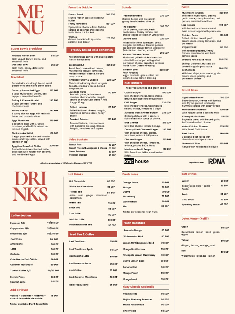 Newspaper Style Food Menu 297 - 420 MM - 420 X 297 MM - 1 - 1 | PDF ...