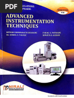 Instrumental Method of Analysis (Nirali Prakashan) | PDF