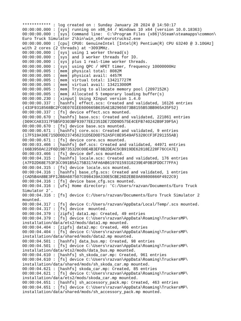 Game Log | PDF | Thread (Computing) | Computer Engineering