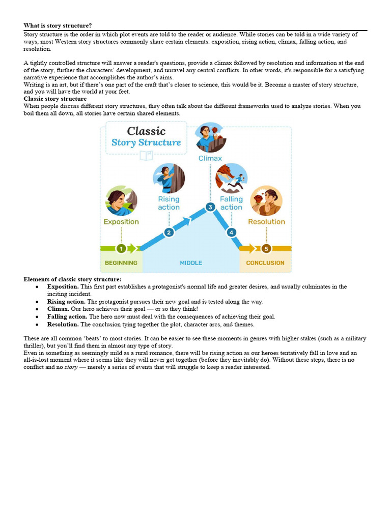 Lecture Story Structure | PDF | Plot (Narrative) | Tragedy