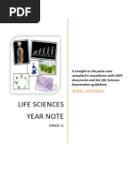 Grade 11 Life Sciences Revision Material Term 3 and 4 - 2023 | PDF ...
