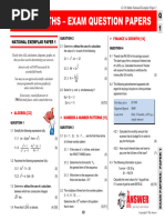 Grade 10 Term 3 Test 1.. | PDF | Mathematics