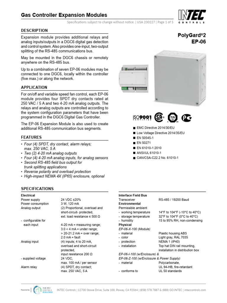 Expansor EP-06 | PDF | Power Supply | Relay