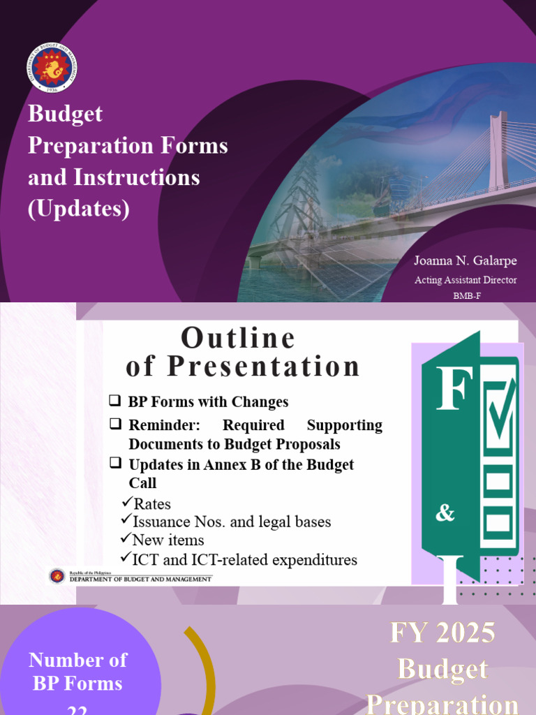 2025 Budget Preparation Instructions | PDF | Fund Accounting | Budget