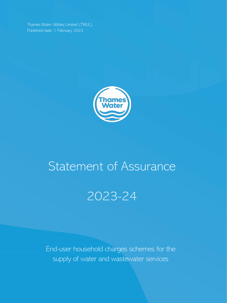 Assurance Statement 2023 24 | PDF | Cost Of Living | Inflation