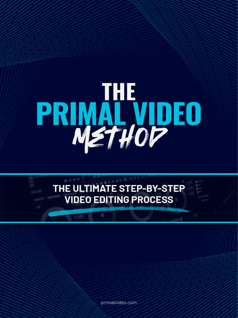 PrimalVideo-Primal Video Method | PDF | Video | Screenshot