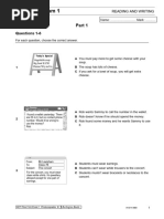 Prepare 3 Workbook Answer Keys | PDF