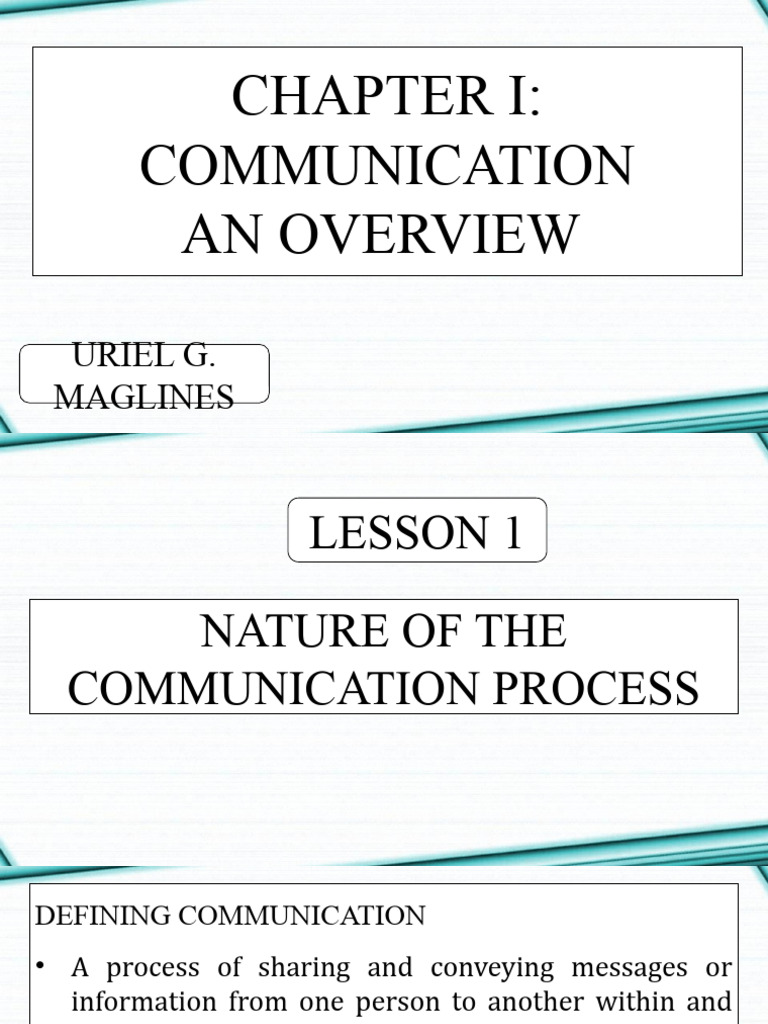 Communication Essentials | PDF | Communication | Nonverbal Communication