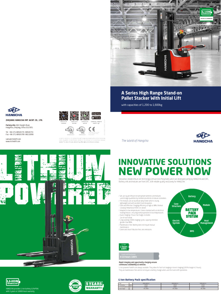 Apilador | PDF | Pallet | Forklift