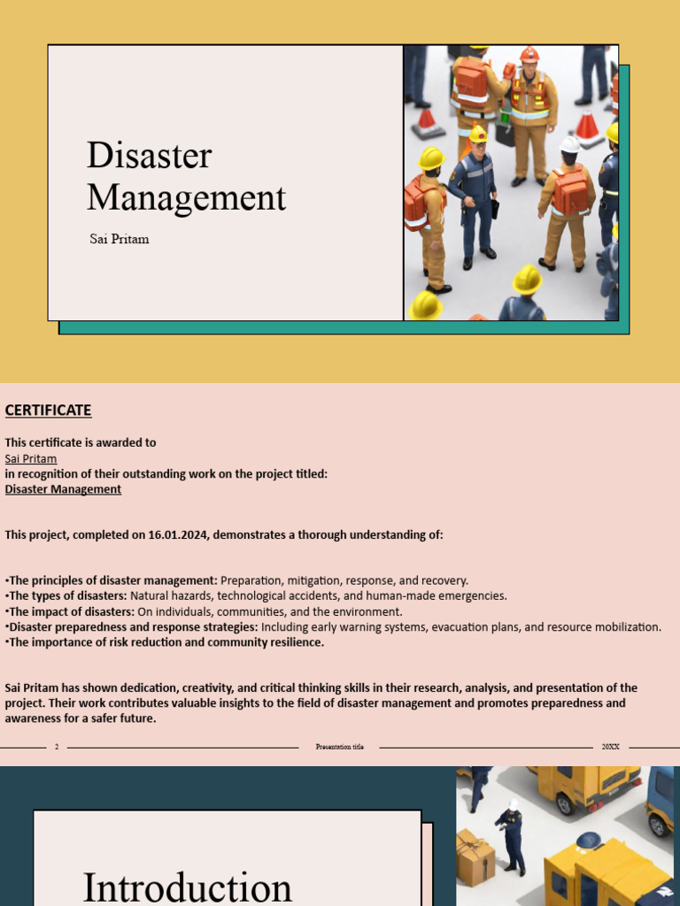Disaster Management | PDF | Emergency Management | Emergency