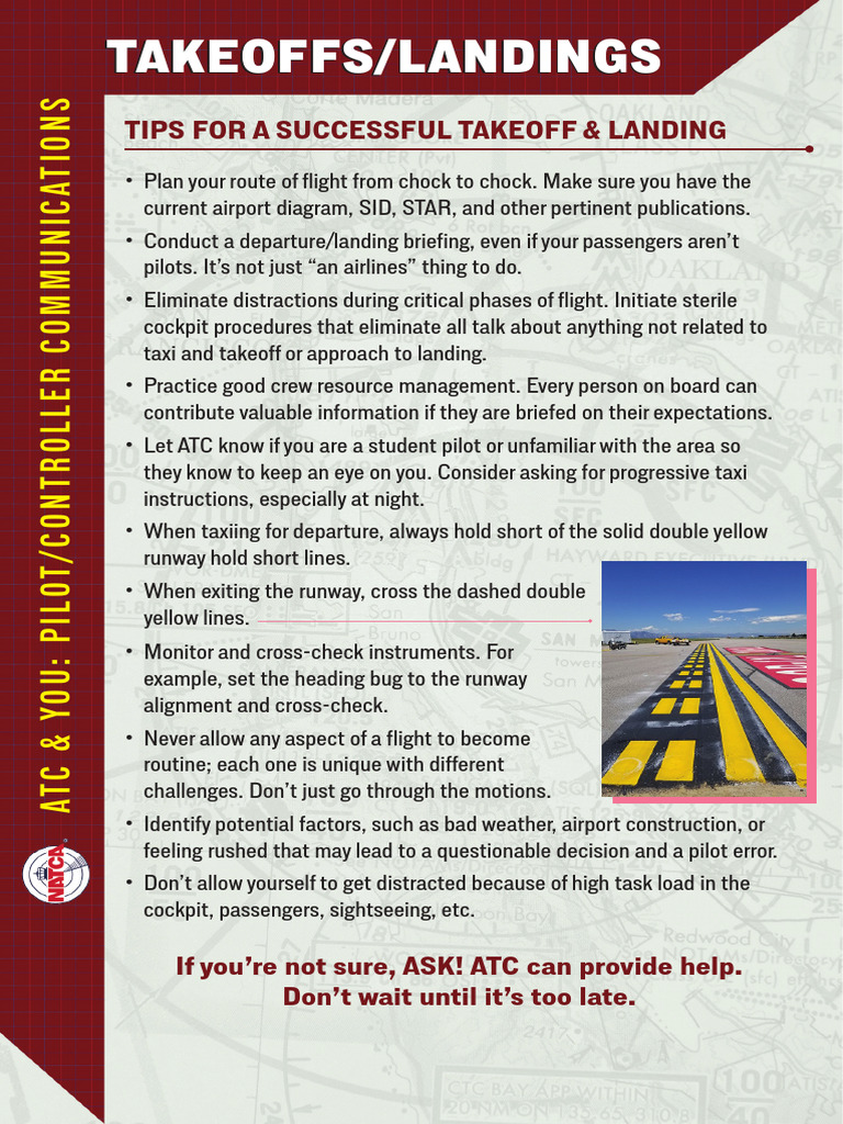 Takeoffs Landings | PDF | Airport | Air Traffic Control