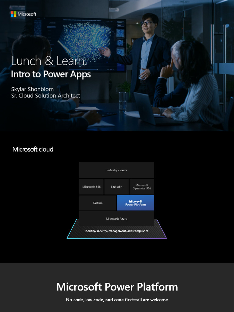 VITA PowerApps Lunch and Learn | PDF | Mobile App | Microsoft Azure