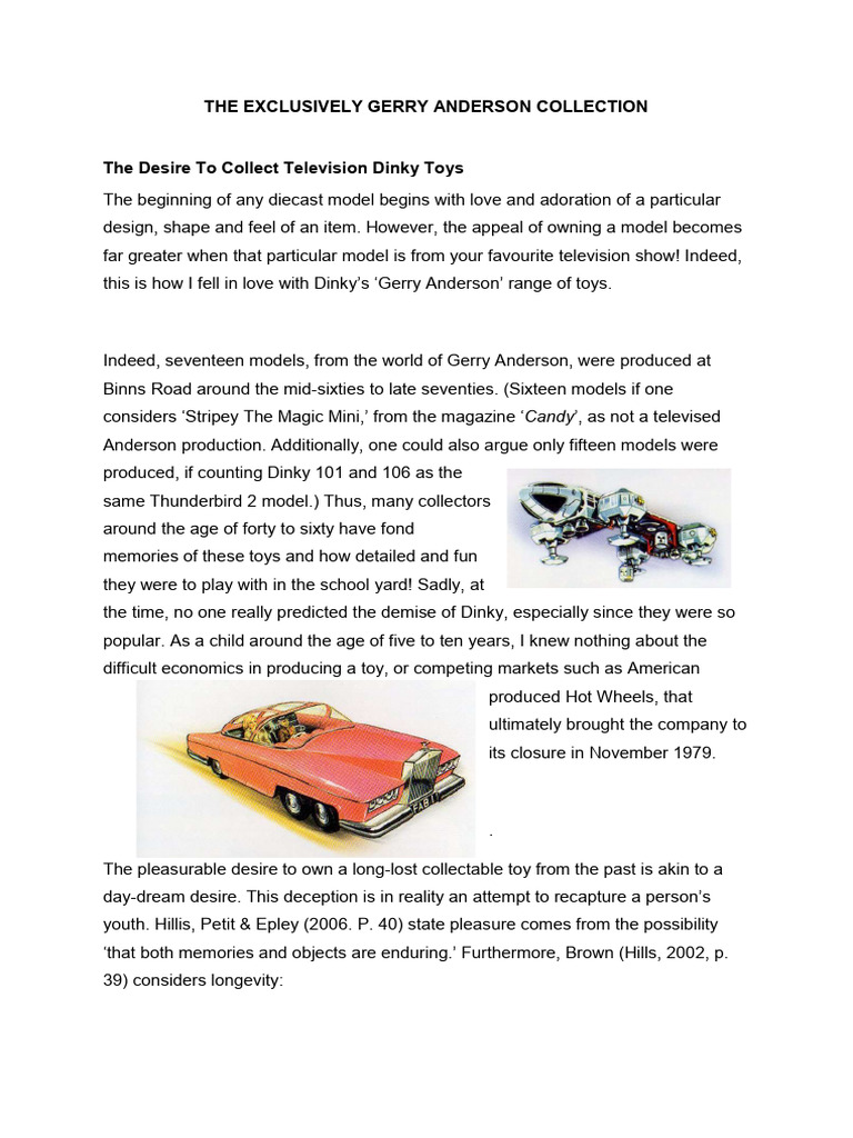 Gerry Anderson Collection | PDF