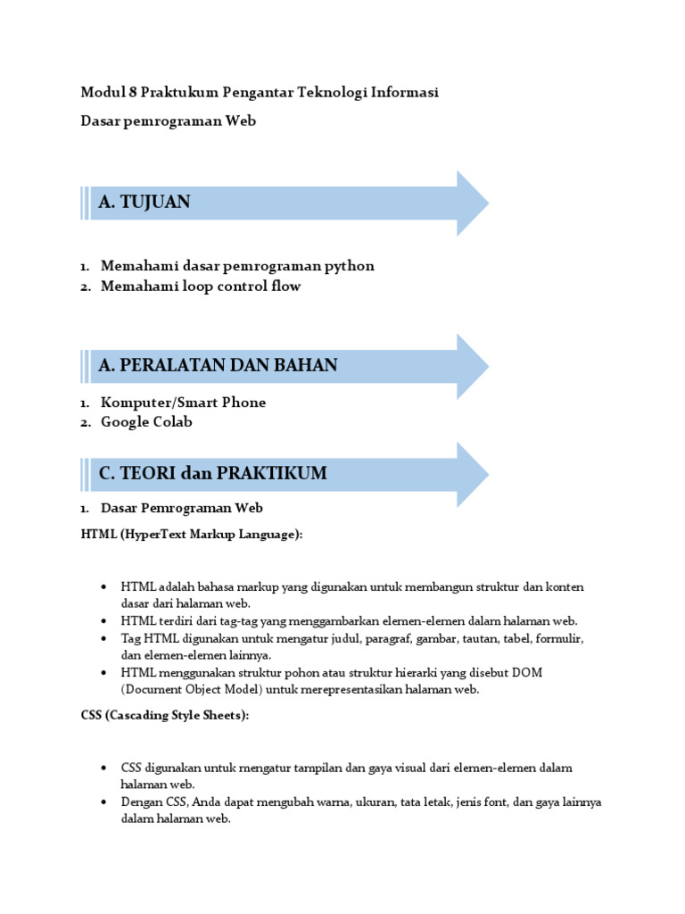 Modul 8 Prak PTI | PDF