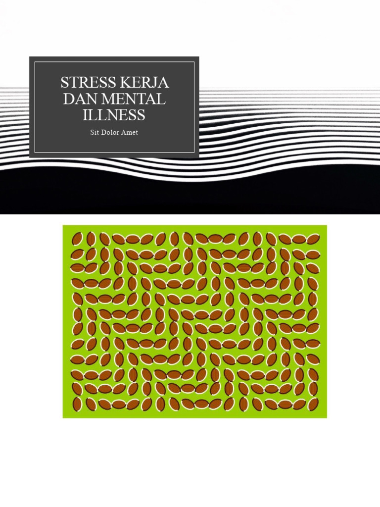 Materi 2. Stress Kerja Dan Mental Illness | PDF