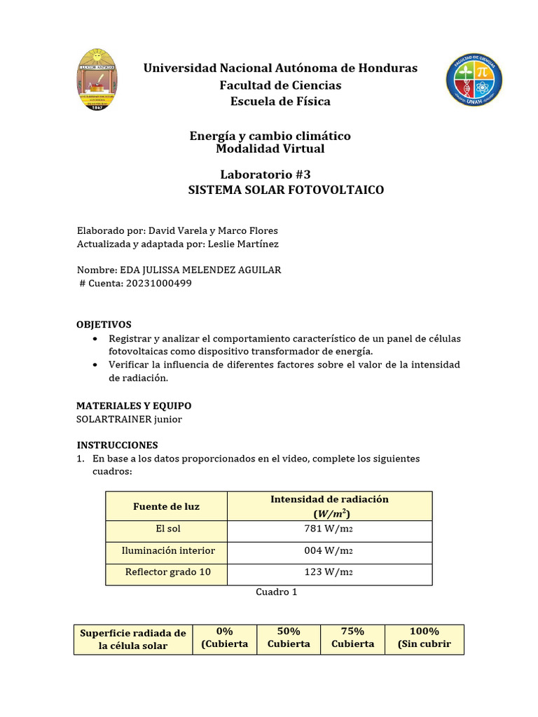 Actividad 15 de Energia y Cambio Climatico | PDF