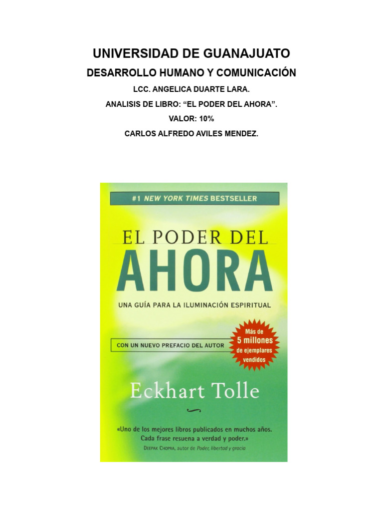 El Poder Del Ahora | PDF