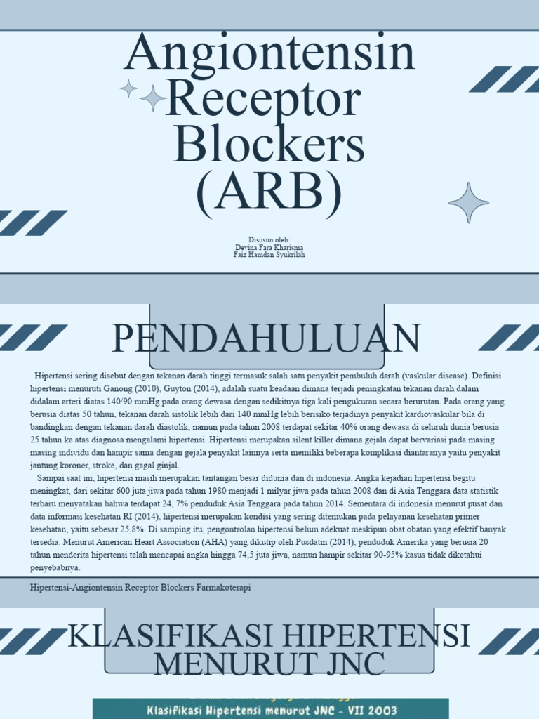 Hipertensi Golongan ARB | PDF