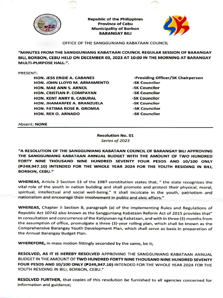 SK Reso Approving AB | PDF