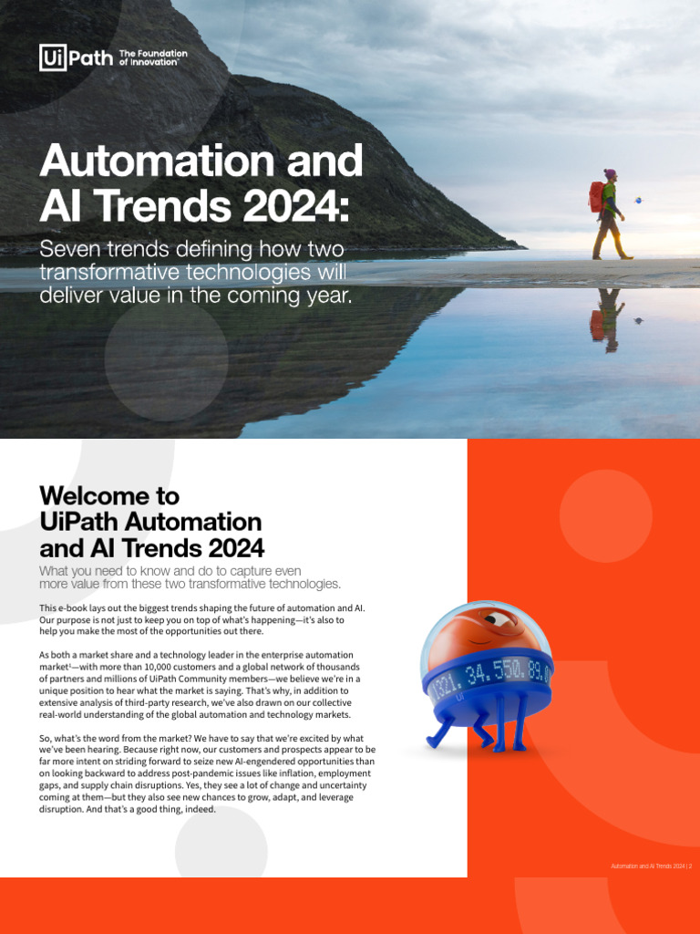 UiPath Automation and AI Trends 2024 | PDF | Artificial Intelligence ...