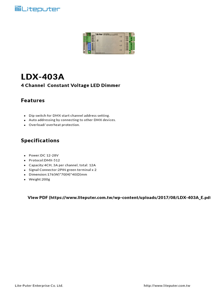 LDX-403A - Lite-Puter | PDF | Computers