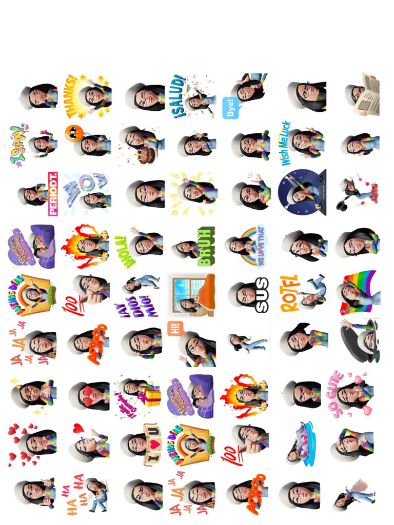Mis Stickers Facebook | PDF