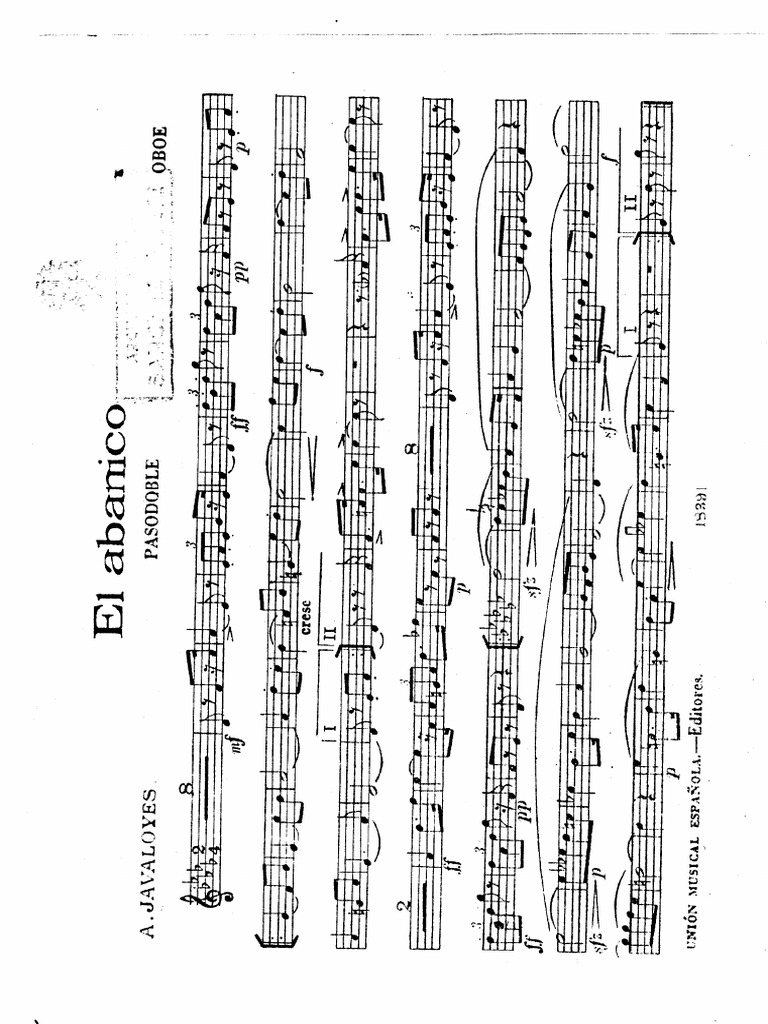 Oboe Abanico | PDF