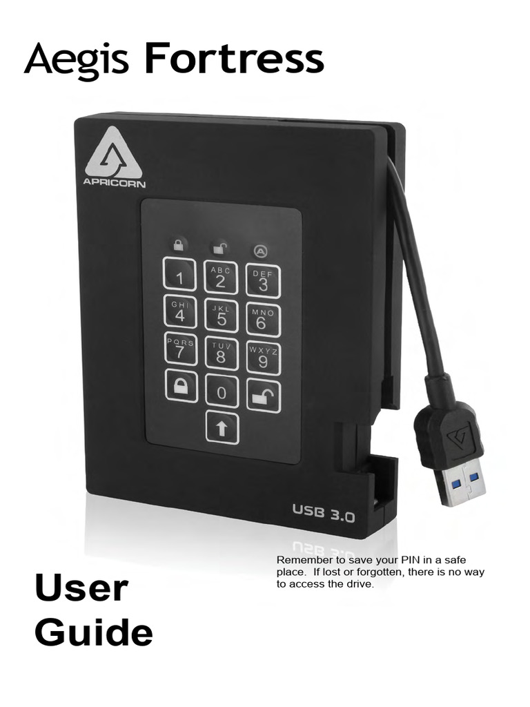 Aegis Fortress Manual Configurable | PDF | Usb | Personal Identification Number