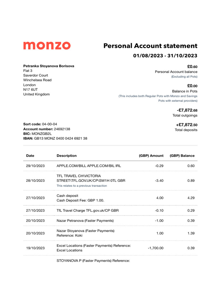 Monzo_bank_statement_2023-08-01-2023-10-31_4563 | PDF