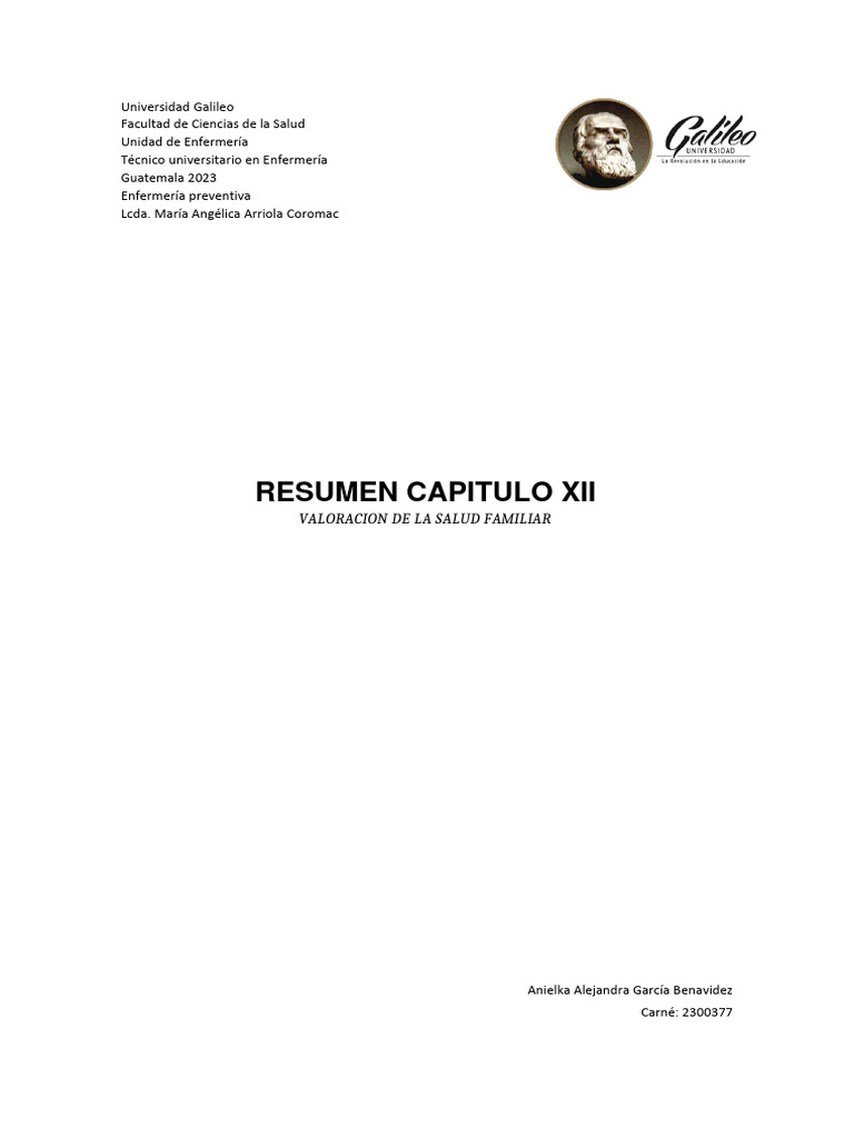 Resumen Capitulo 12 | PDF