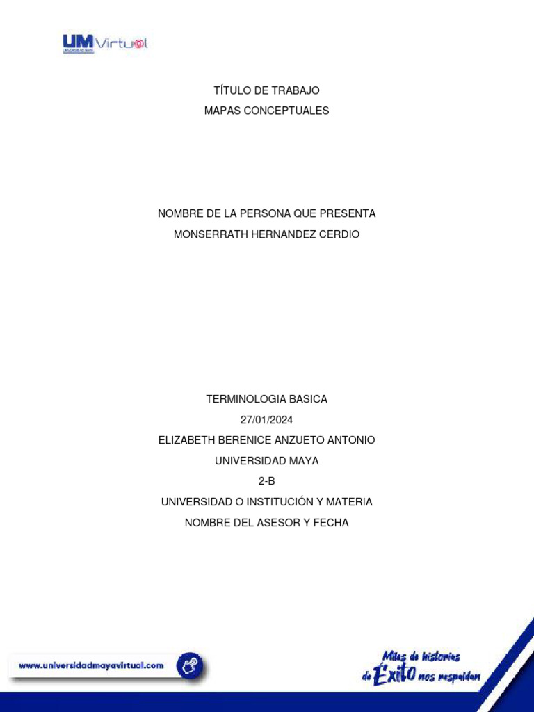 Hernandez - 2B - en - Mapa Conceptual. | PDF